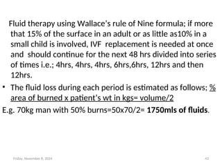 BURNS note Medical and Surgical Nursing.ppt