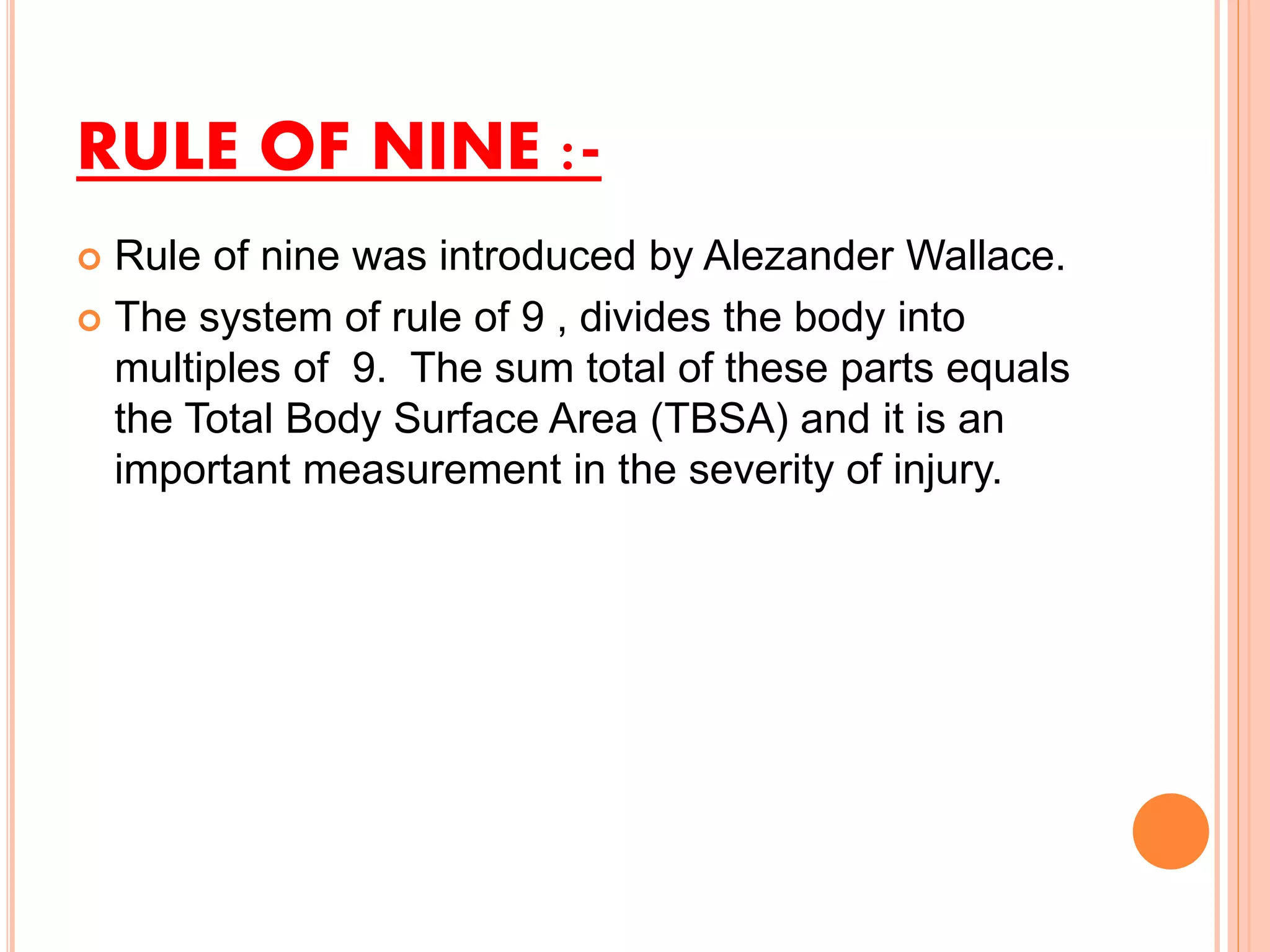 Burn | PPTX | Death, Injury, or Military Conflict | Sensitive Topics