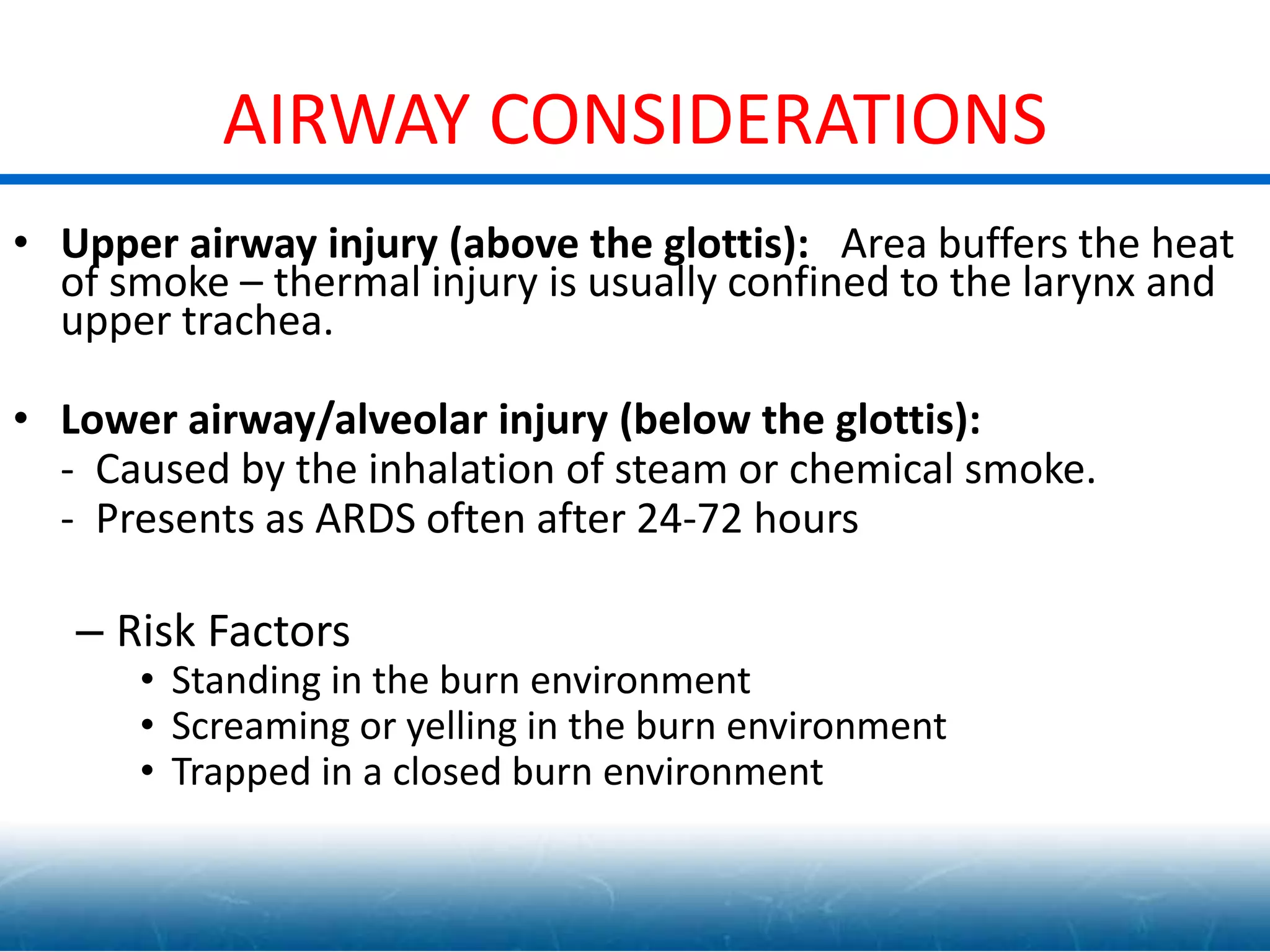Burns and its management | PPTX