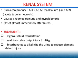 Burns and its management | PPTX | Skin and Dermatology | Diseases and ...