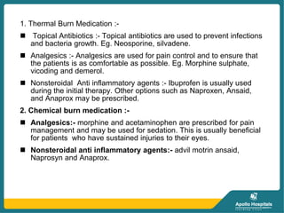 BURNS AND ITS MANAGEMENT.pptx PREPARED BY NEHA KEWAT | PPTX