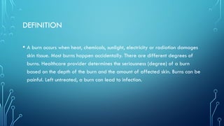 Burns and its treatment and nursing management.pptx