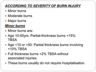 Burns and scalds | PPT
