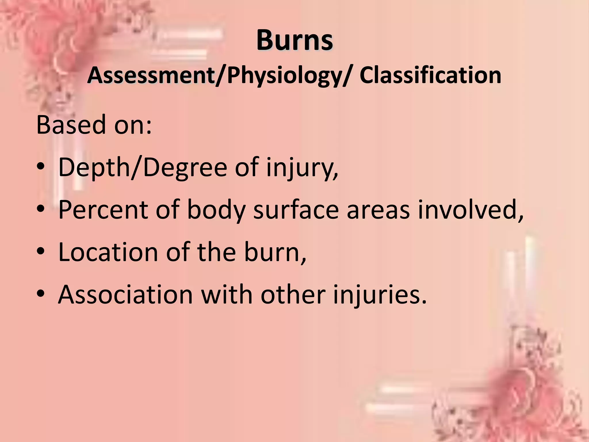 Nursing management of Burns | PPTX