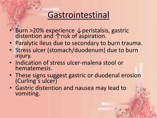 Nursing management of Burns | PPTX