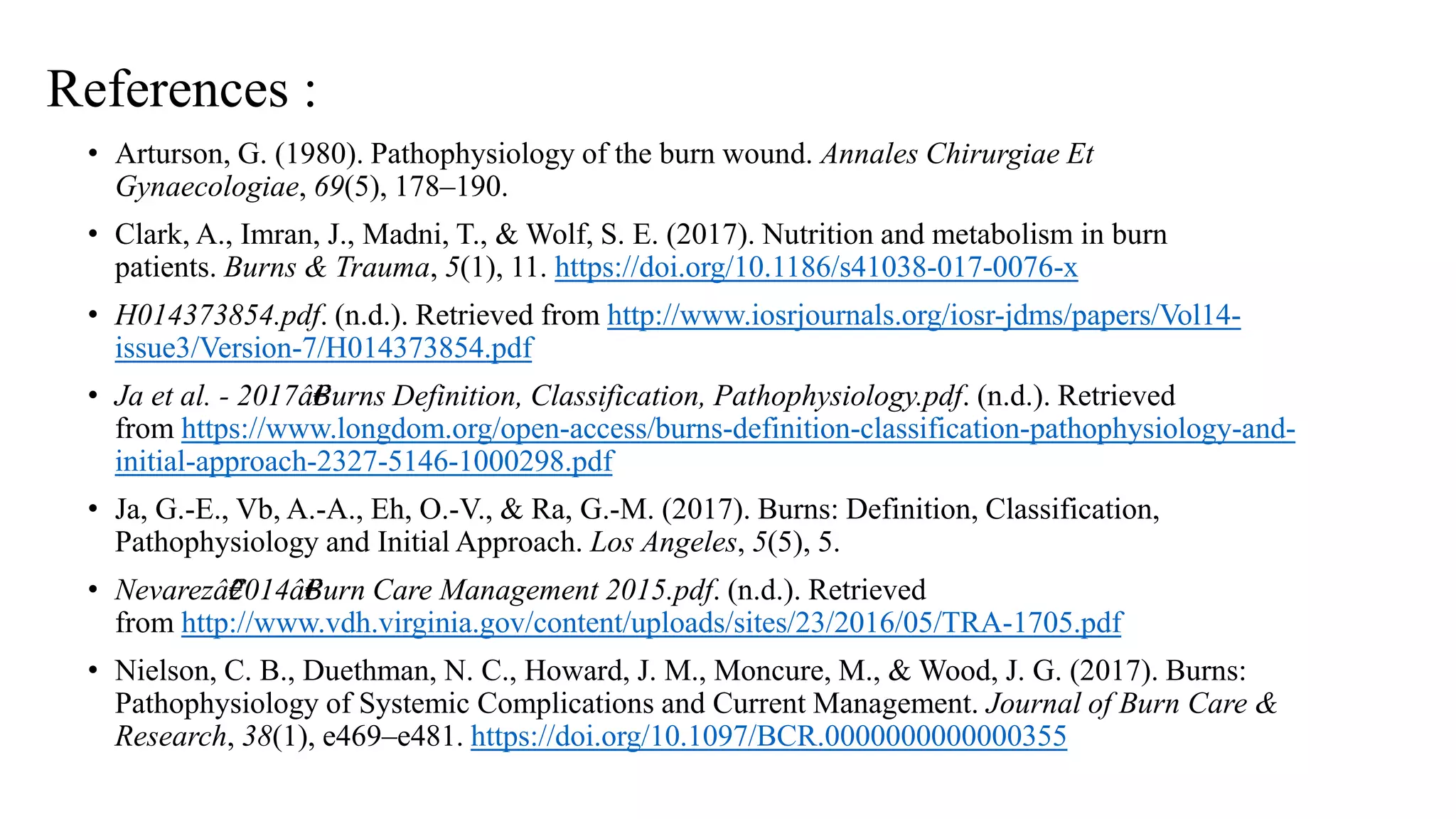 CASE STUDY ON BURNS | PPTX