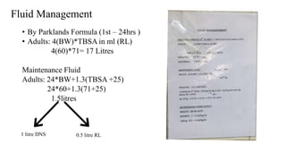 CASE STUDY ON BURNS | PPTX