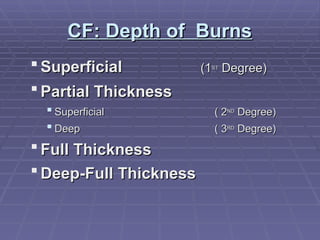 BURNS clinical presention and management.ppt