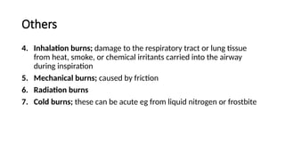BURNS, COMPLICATIONS AND MANAGEMENT.pptx