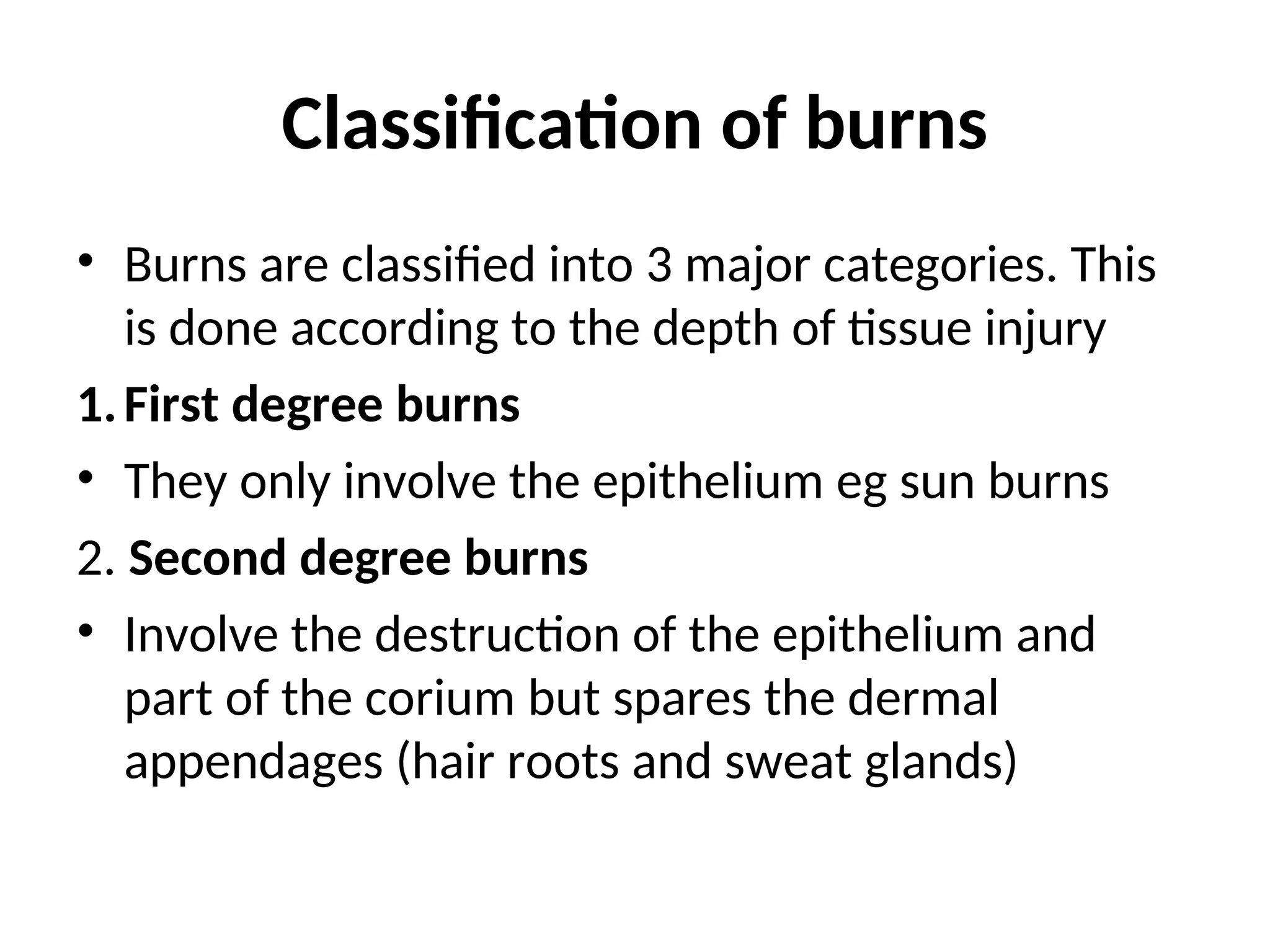 BURNS management in peadiatrics and adults | PPT