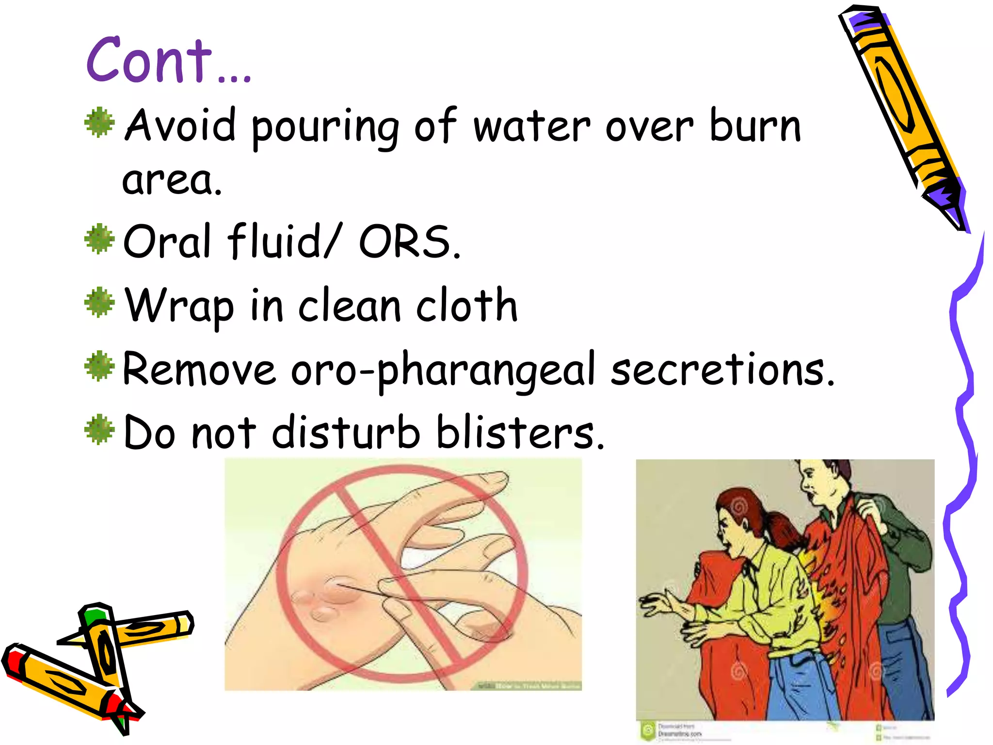 Burns in children | PPTX