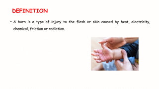 BURNS IN CHILDREN: THERAPEUTIC MANAGEMENT.pptx
