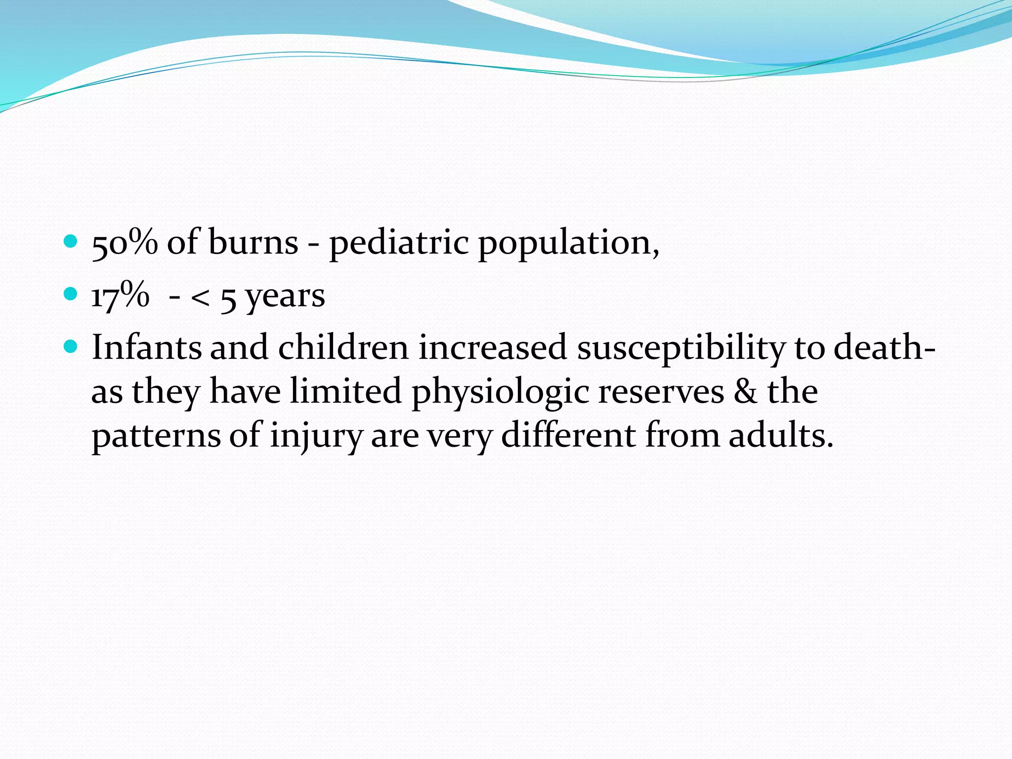Burns in pediatrics | PPTX