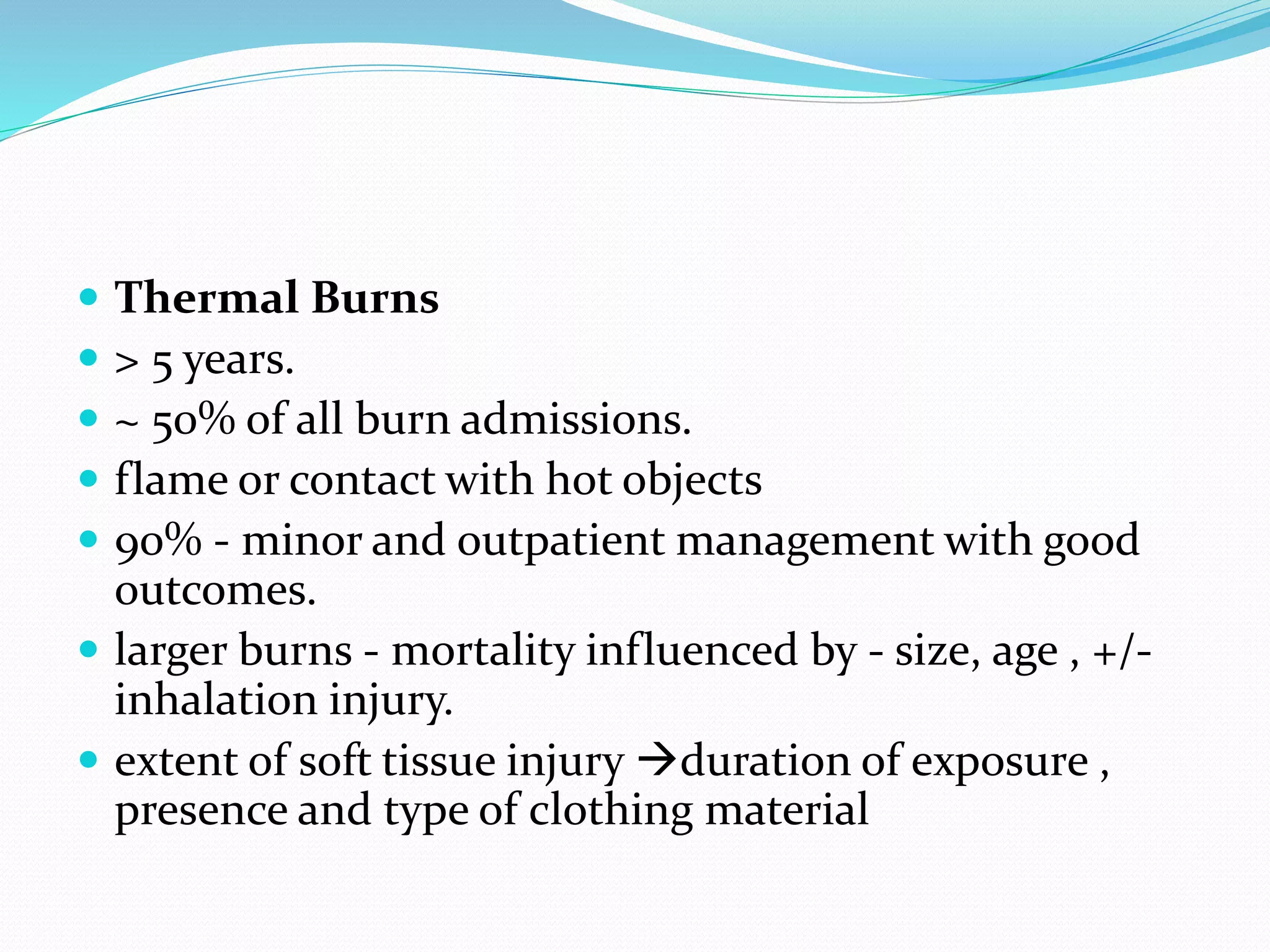 Burns in pediatrics | PPTX