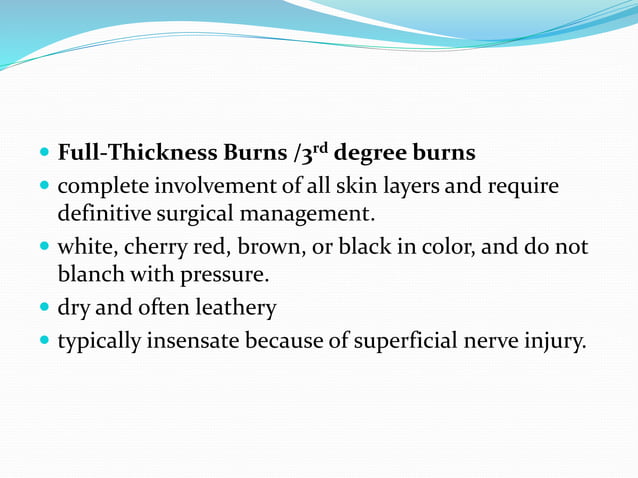 Burns in pediatrics | PPTX