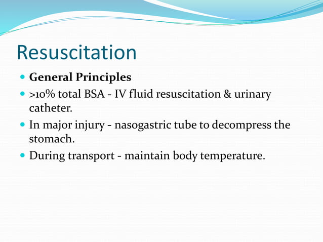 Burns in pediatrics | PPTX