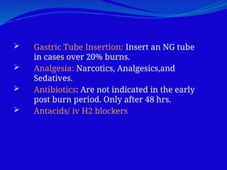 Lecture on Burns Aetiology classification & management | PPTX
