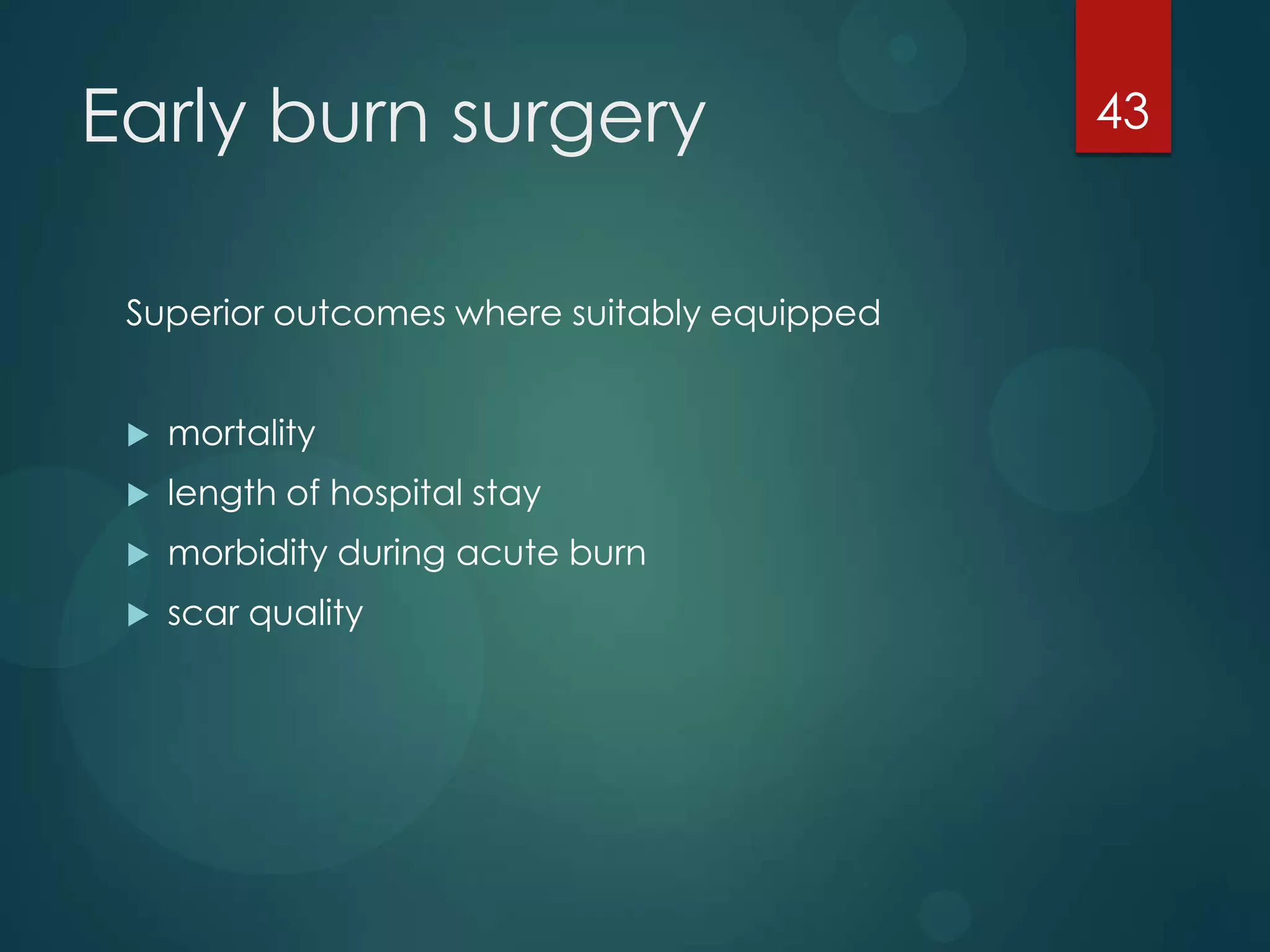 Burns management | PPTX