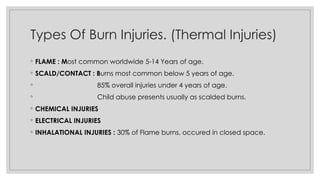 Pediatric burns management in ward and icu.pptx
