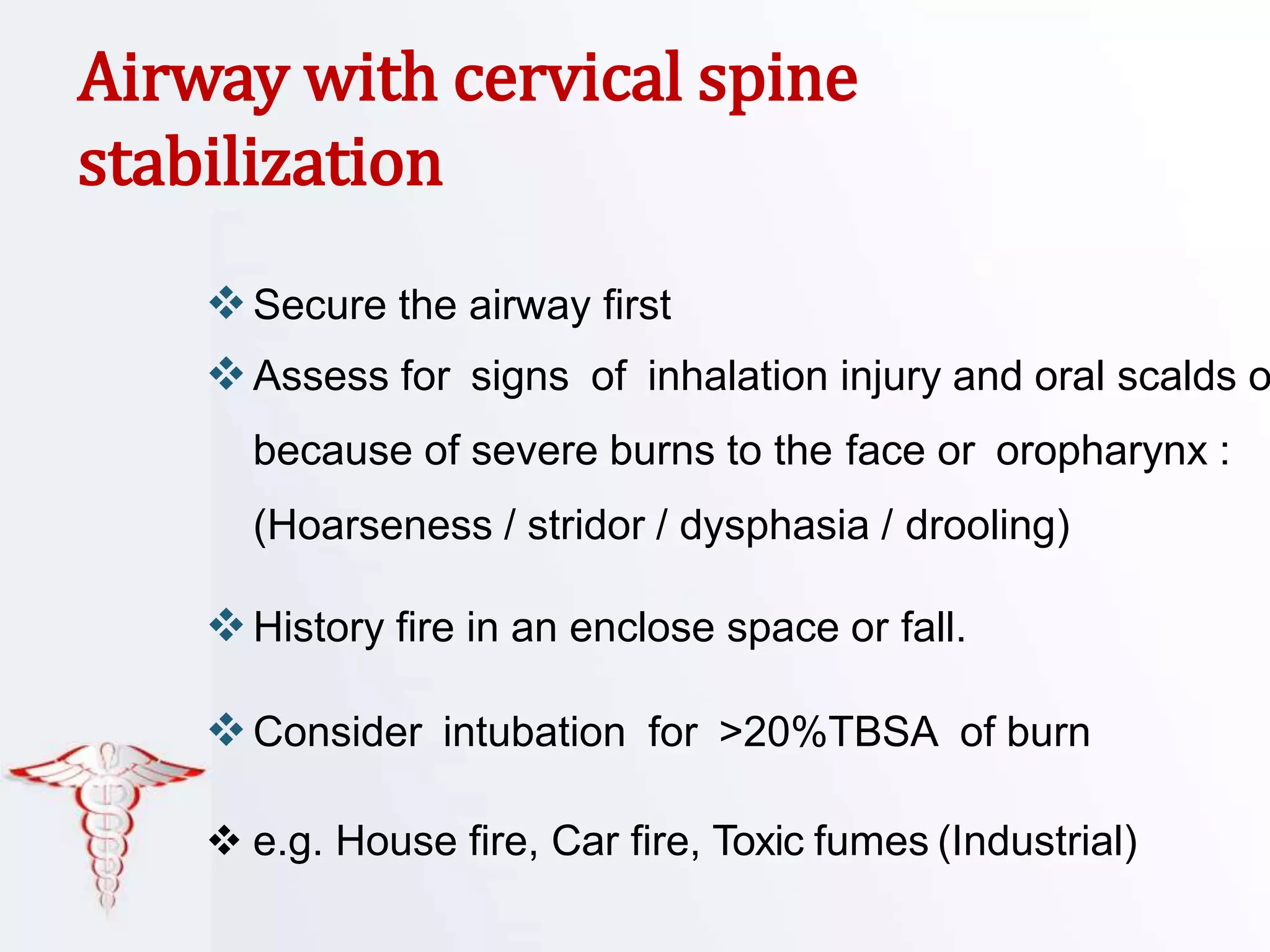 BURNS TYPES AND ITS MANAGEMENT | PPTX