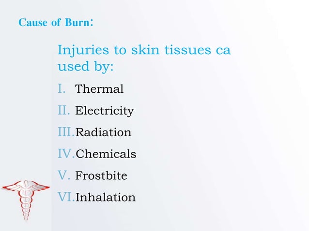 BURNS TYPES AND ITS MANAGEMENT | PPTX | First Aid | Injuries