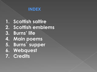 Burns night (3ºc 2012 2013 | PPT