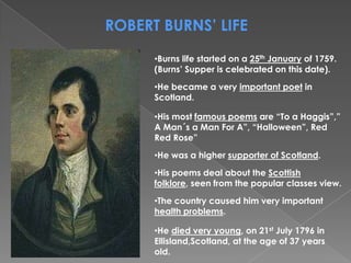 Burns night (3ºc 2012 2013 | PPT