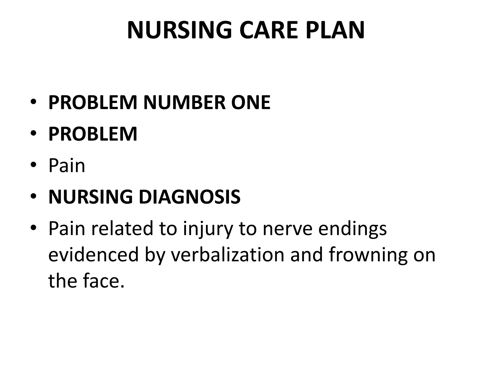 BURNS NURSING CARE PLAN presentation for medical professionals | PPTX
