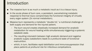 Burns nutrition approach management .pptx