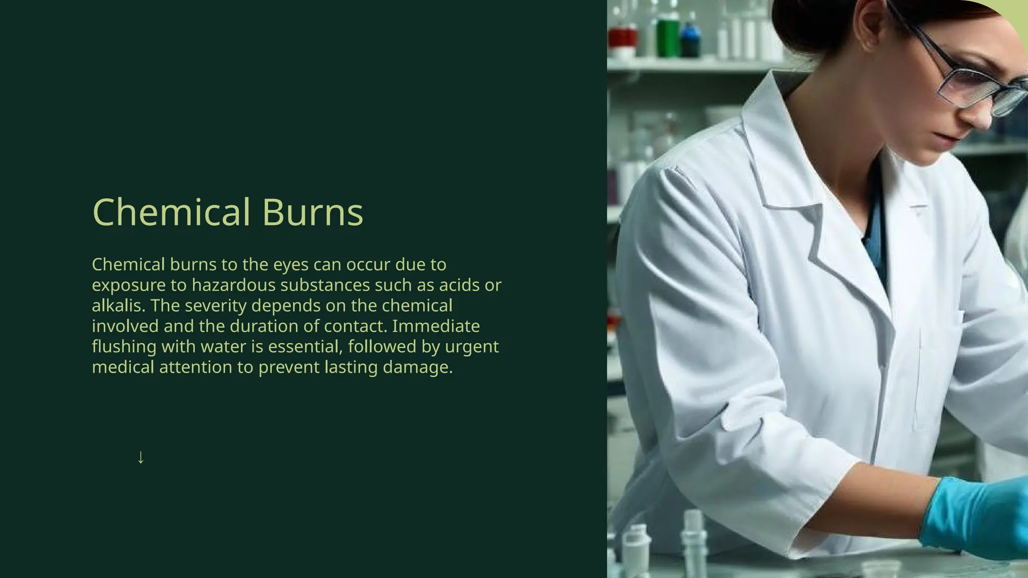 Burns of Visual Organs 2.pptx details about visuals organ | PPTX