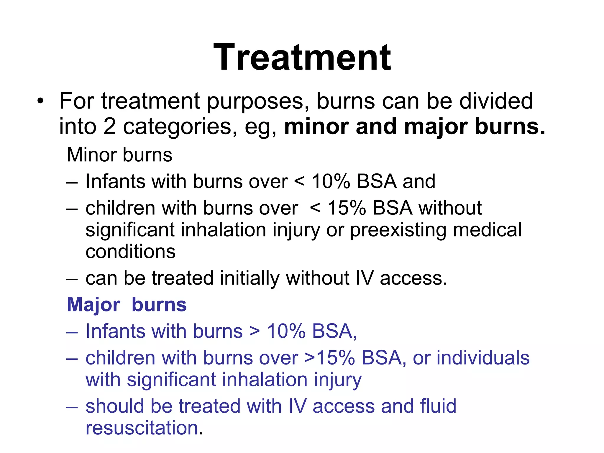 Burns in Children | PPTX