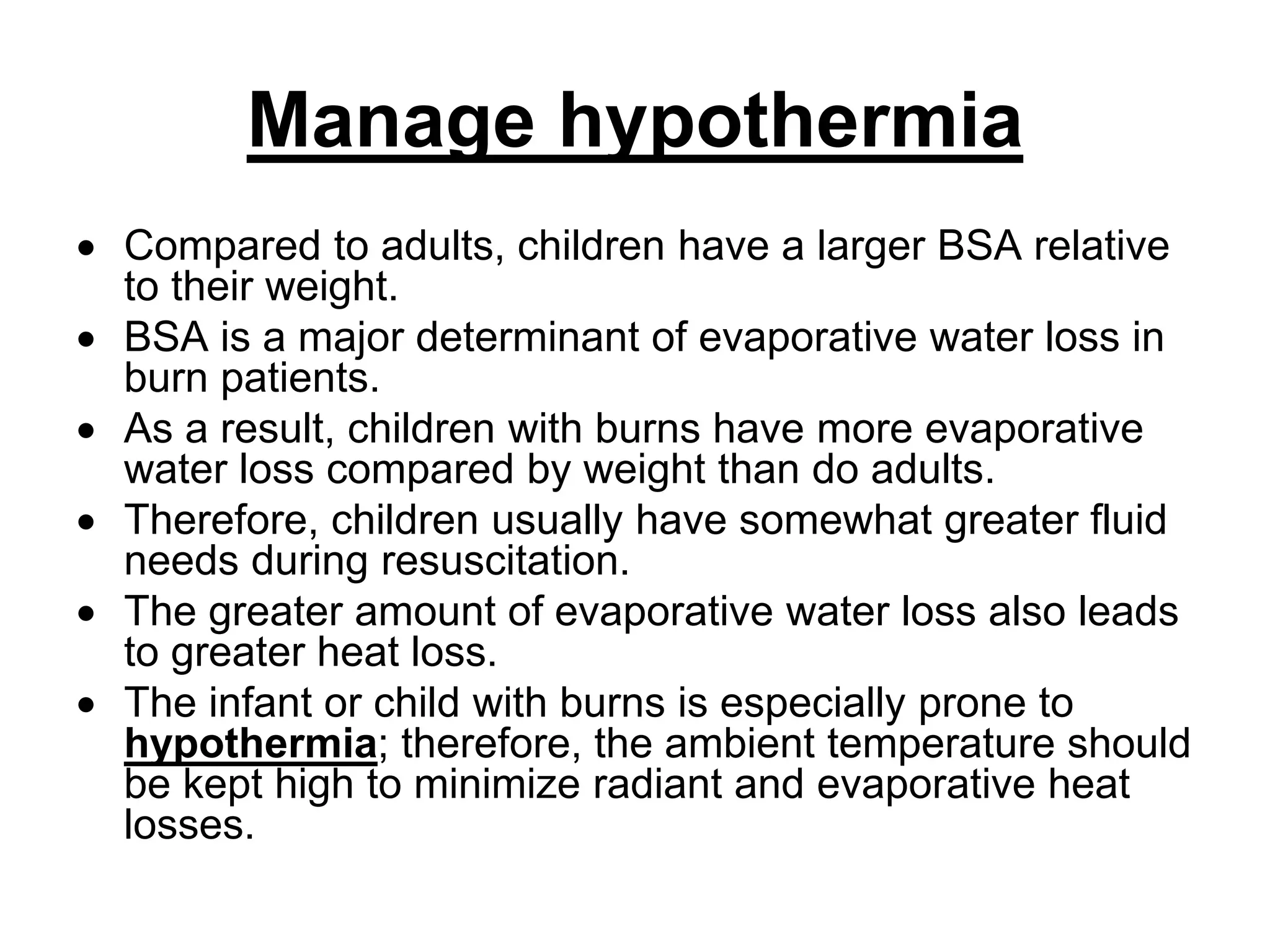 Burns in Children | PPTX