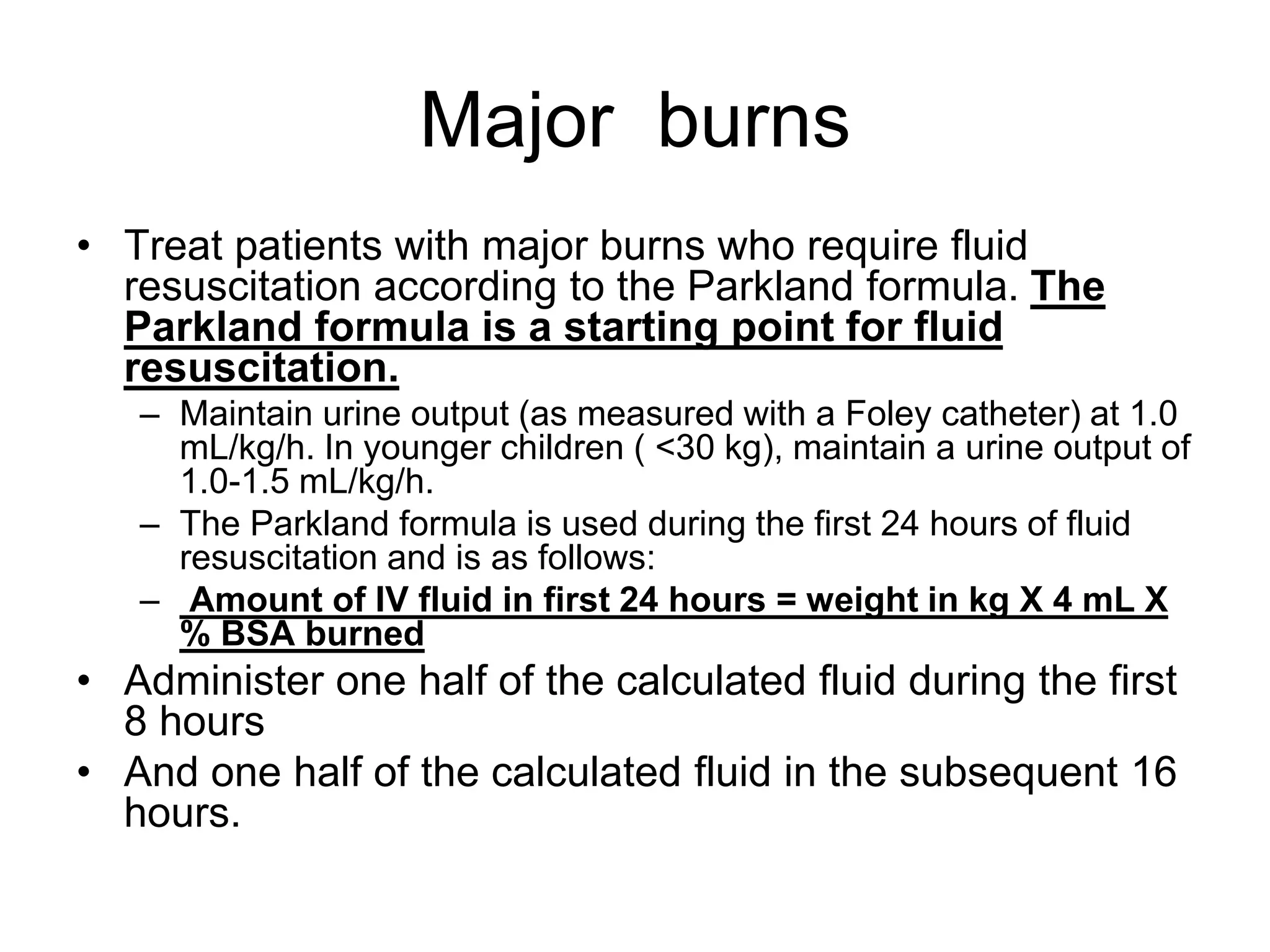 Burns in Children | PPTX