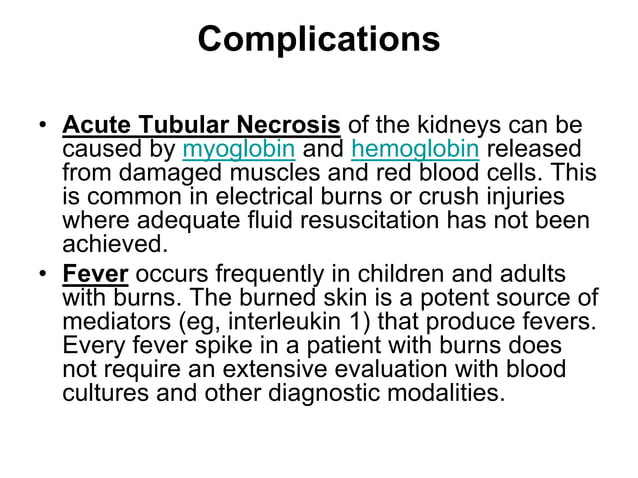 Burns in Children | PPTX | First Aid | Injuries