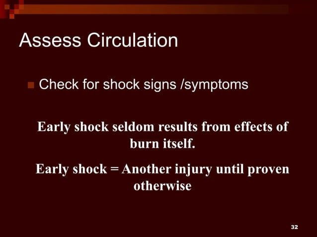 Burns ppt | PPT