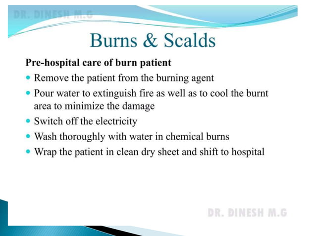burns for first aid management ppt.pptx