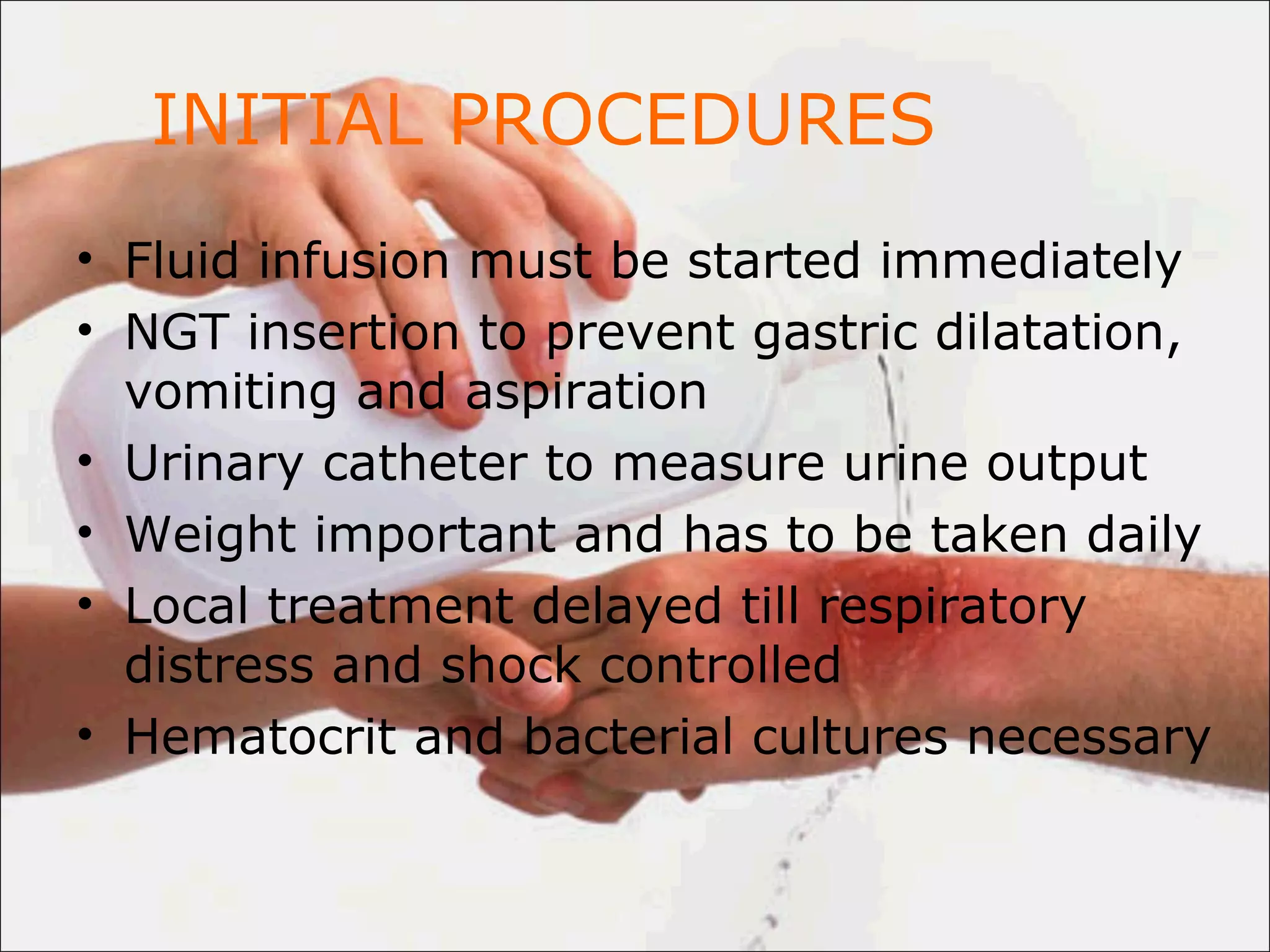 Pathophysiology, Nutritional Management of BURNS | PPT