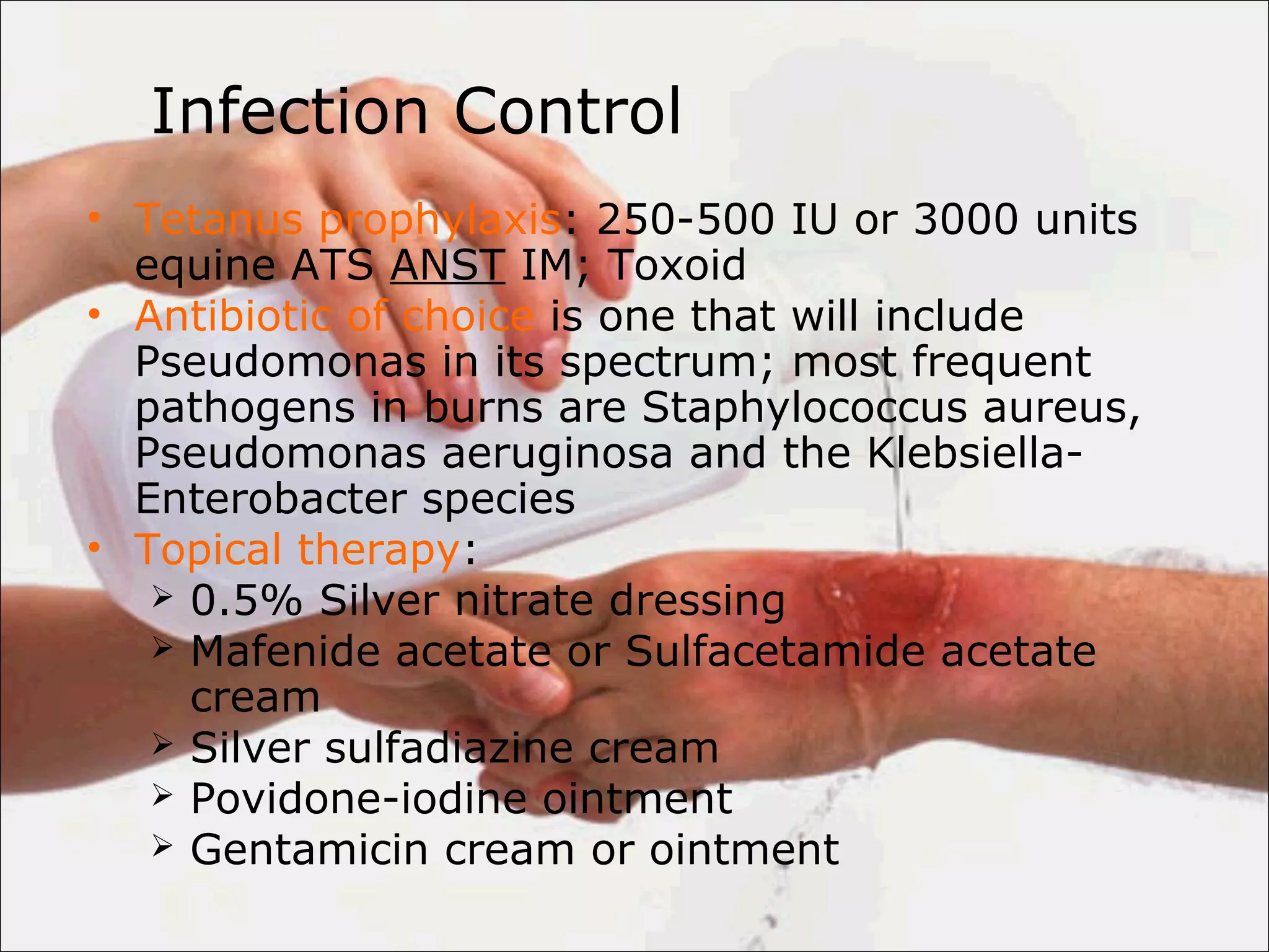 Pathophysiology, Nutritional Management of BURNS | PPT