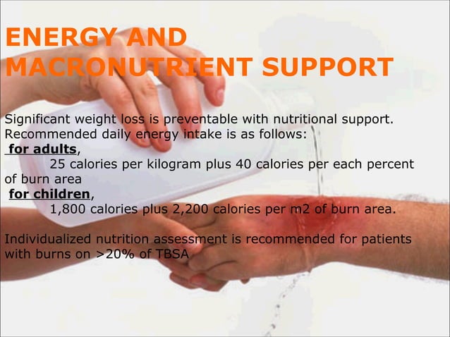 Pathophysiology, Nutritional Management of BURNS | PPT | First Aid ...
