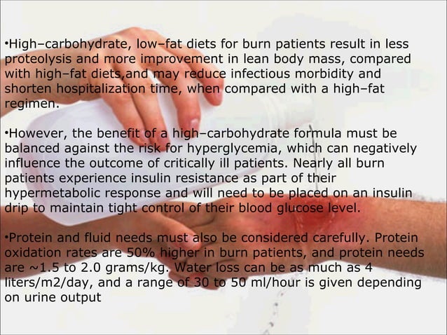 Pathophysiology, Nutritional Management of BURNS | PPT | First Aid ...