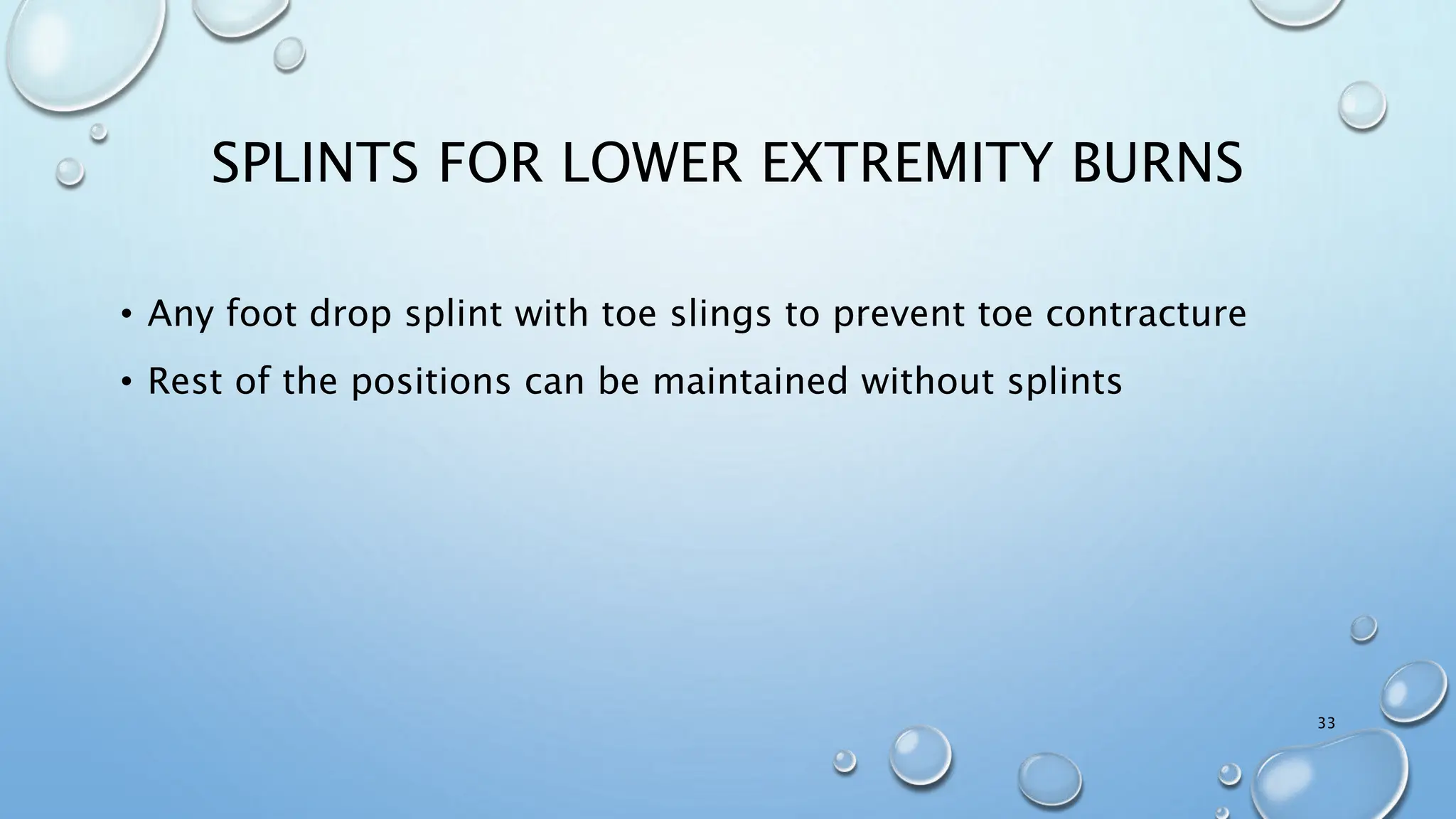 Burns Rehabilitation | PPTX
