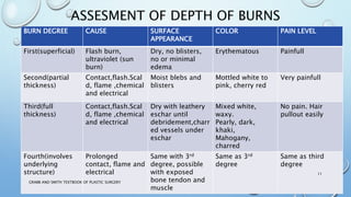Burns Rehabilitation | PPTX