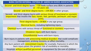 Burns Rehabilitation | PPTX