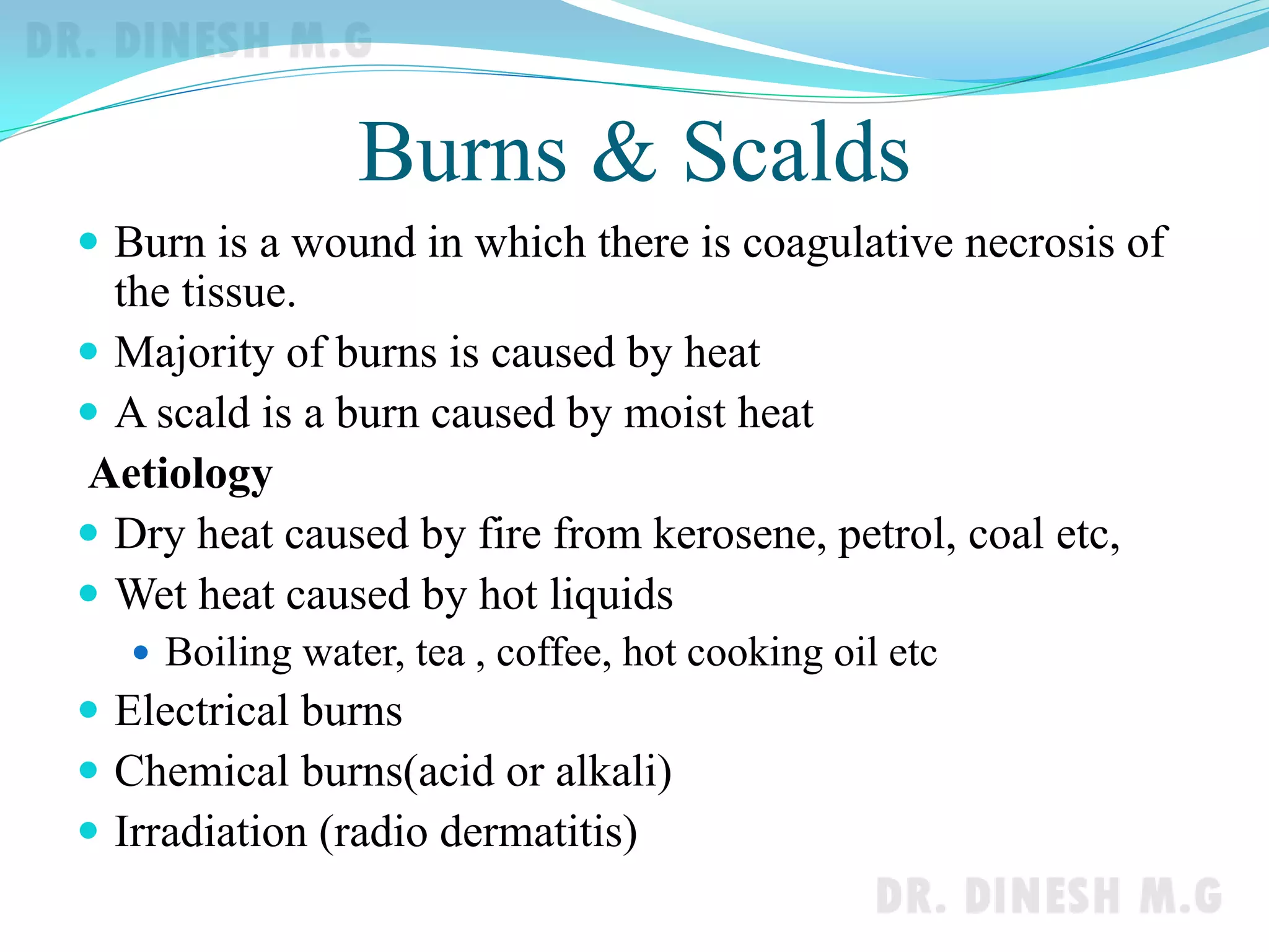 Burns & scalds | PDF