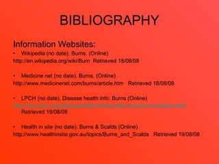 Burns | PPT