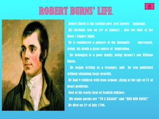 Burns supper (3ºb 2012 13) | PPT
