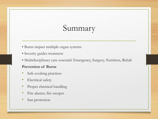 Burns and their types physiological changes.pptx