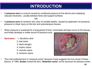 Burns, wounds & pressure sores | PPT
