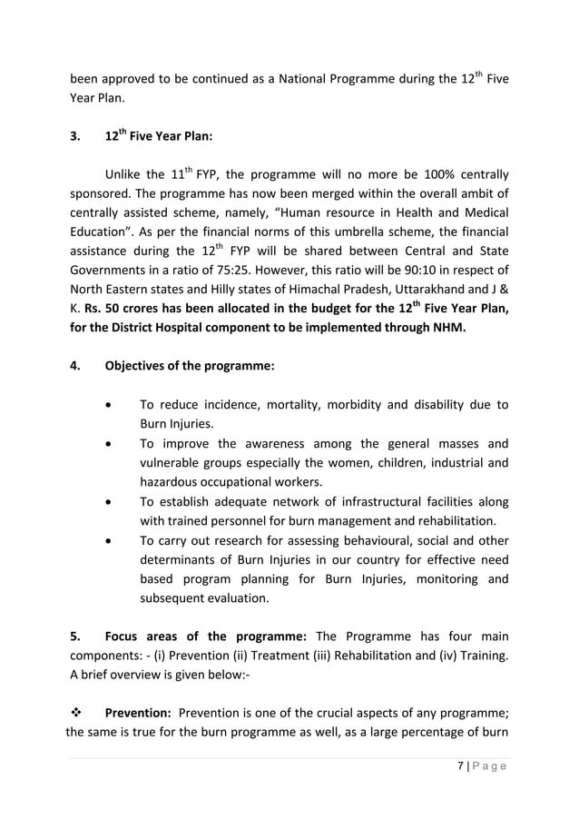 Operational guidelines for establishment of Burn unit | PDF | Injuries ...