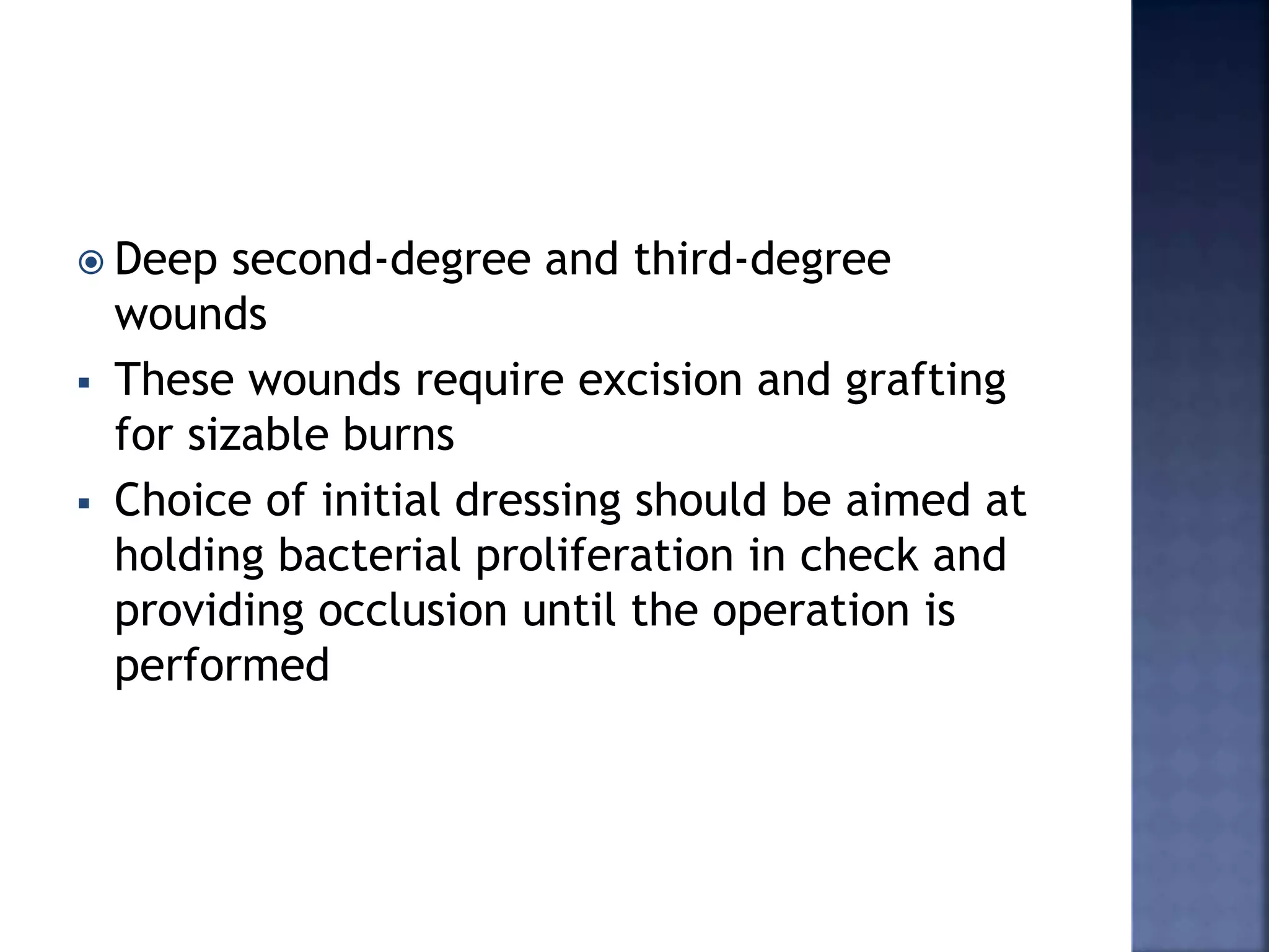Burn wound management | PPTX
